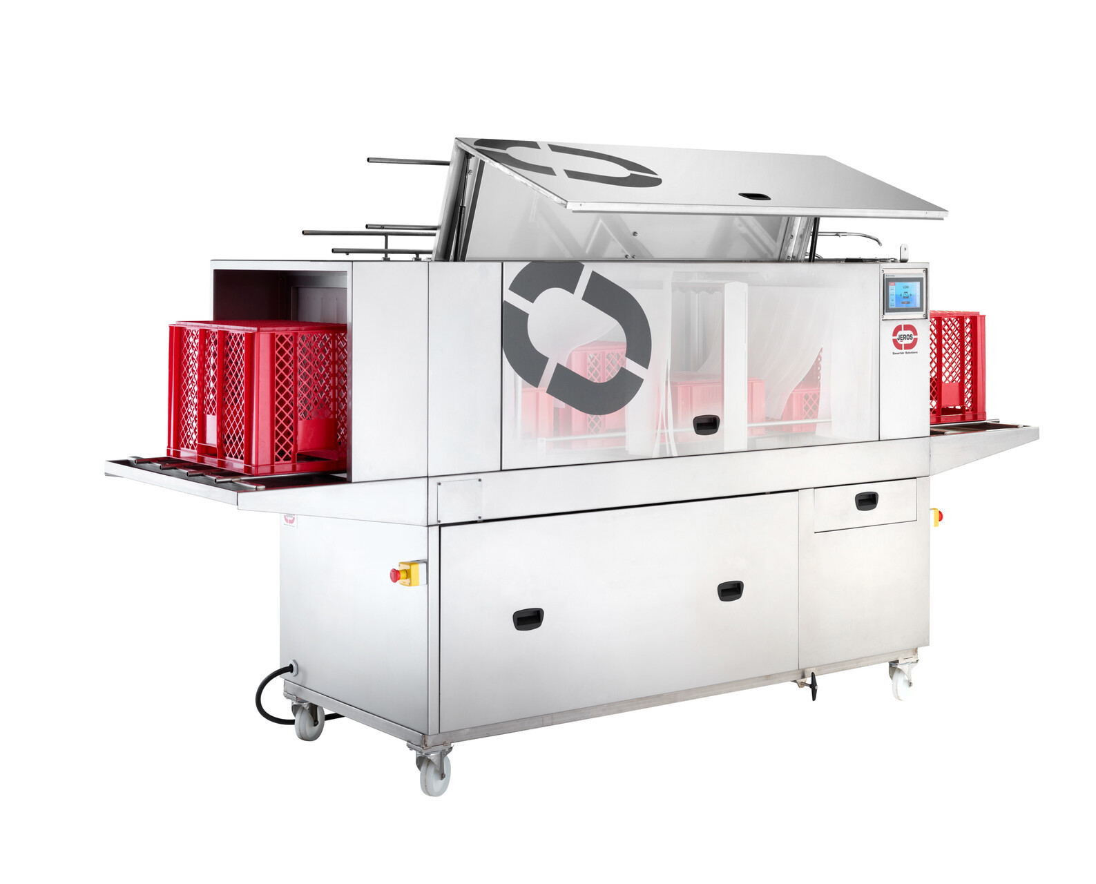 Boost efficiency with JEROS' tunnel washers for industrial cleaning