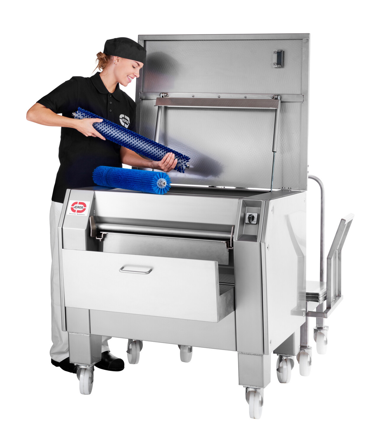A new generation of JEROS Tray Cleaners. Labor-saving solutions!